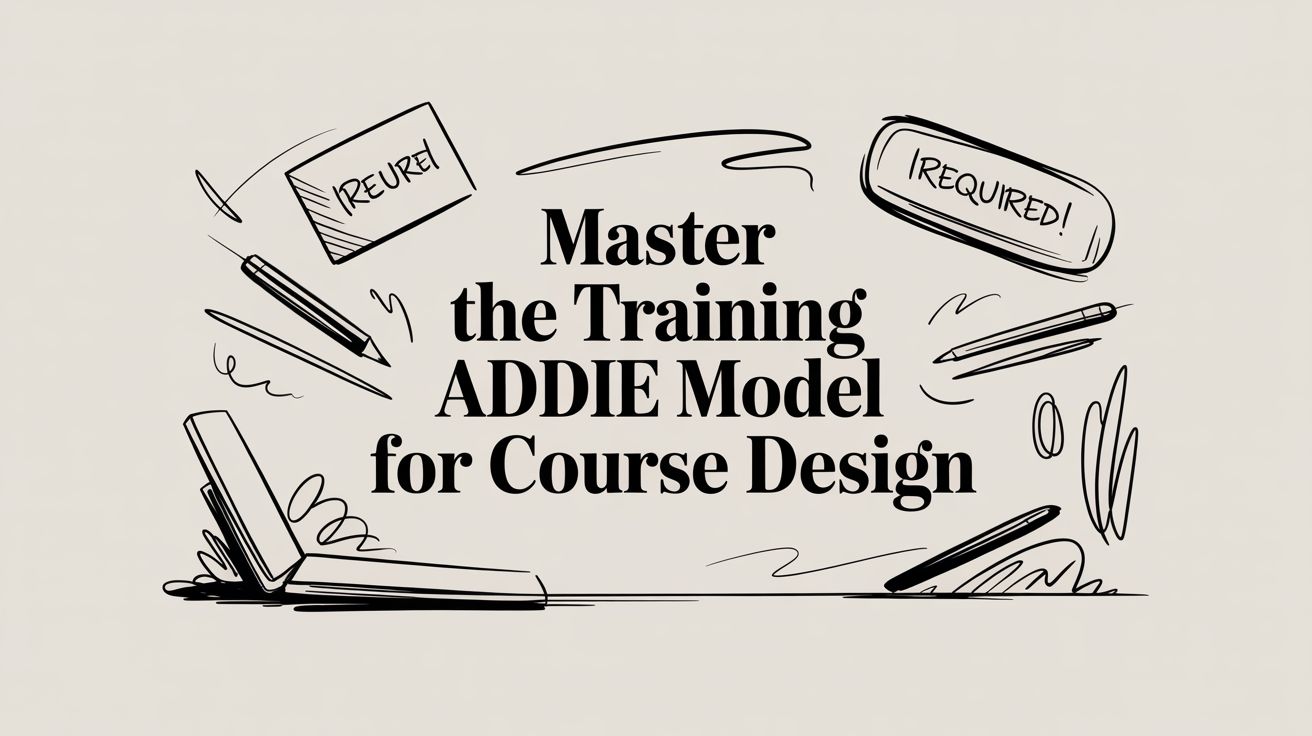 Master the Training ADDIE Model for Course Design in 2026 — Mentor LMS